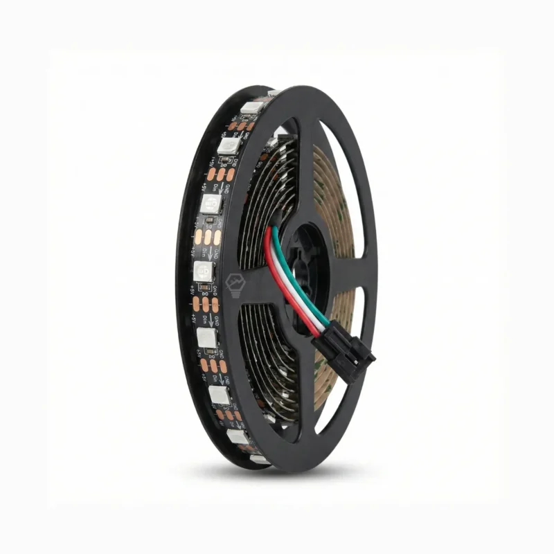 5V WS2812 RGB Pixel LED Strip | Individually Addressable